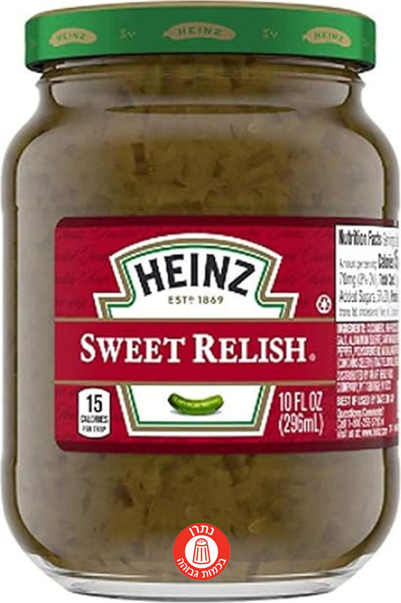 ‫היינץ - Heinz Sweet Relish רליש מתוק של היינץ | סופר-פארם‬