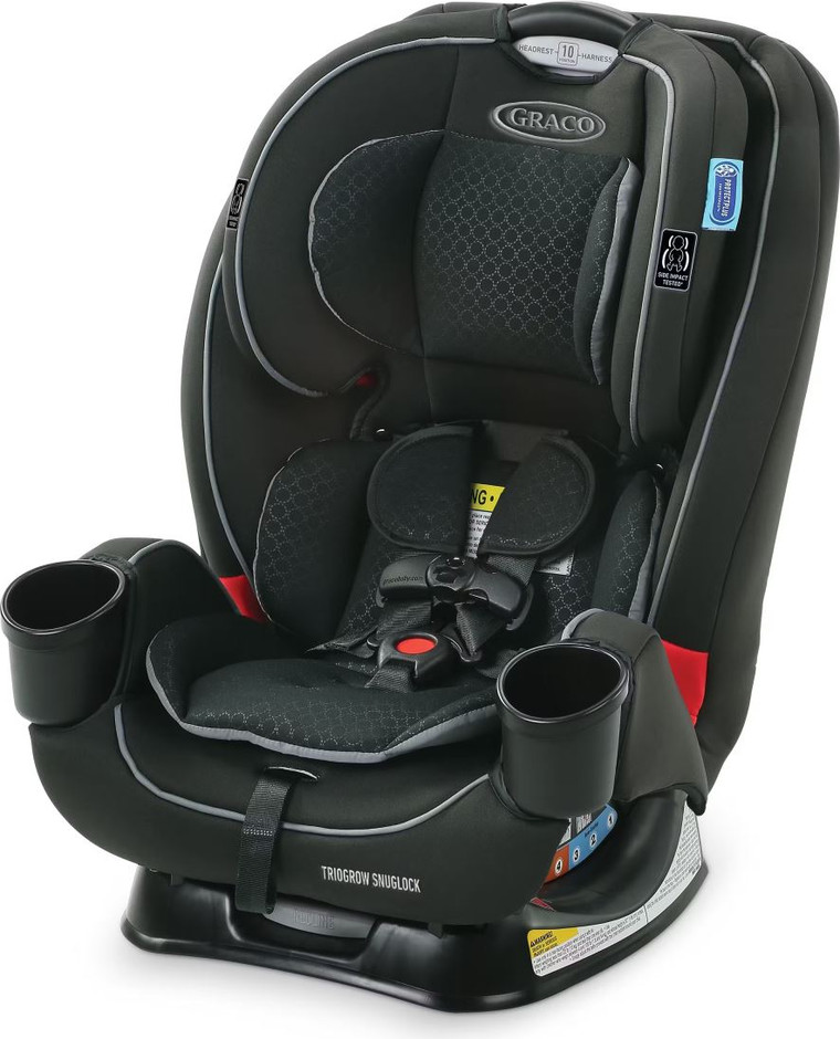 ‫Graco - כסא בטיחות עד 45 ק"ג - דגם TrioGrow SnugLock LX צבע מושב ...