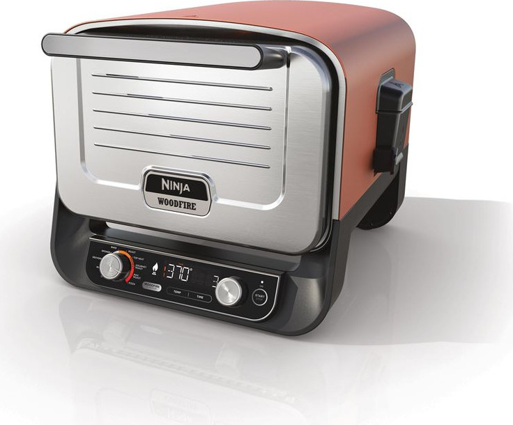 ‫NINJA - טאבון מעשנה חשמלי חיצוני 8 ב-1 OO101 WoodFire 2400W | סופר-פארם‬