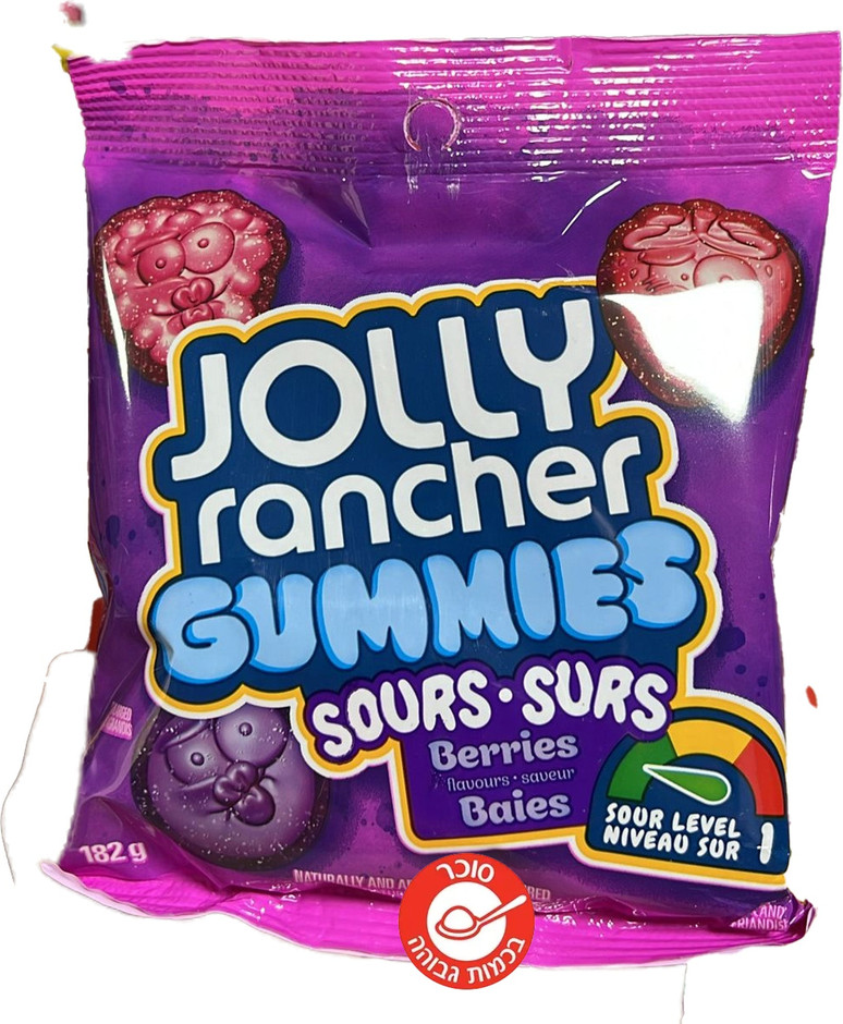‫General Mills - Jolly Rancher Gummies Sour Berries ג'ולי ראנצ'ר ...