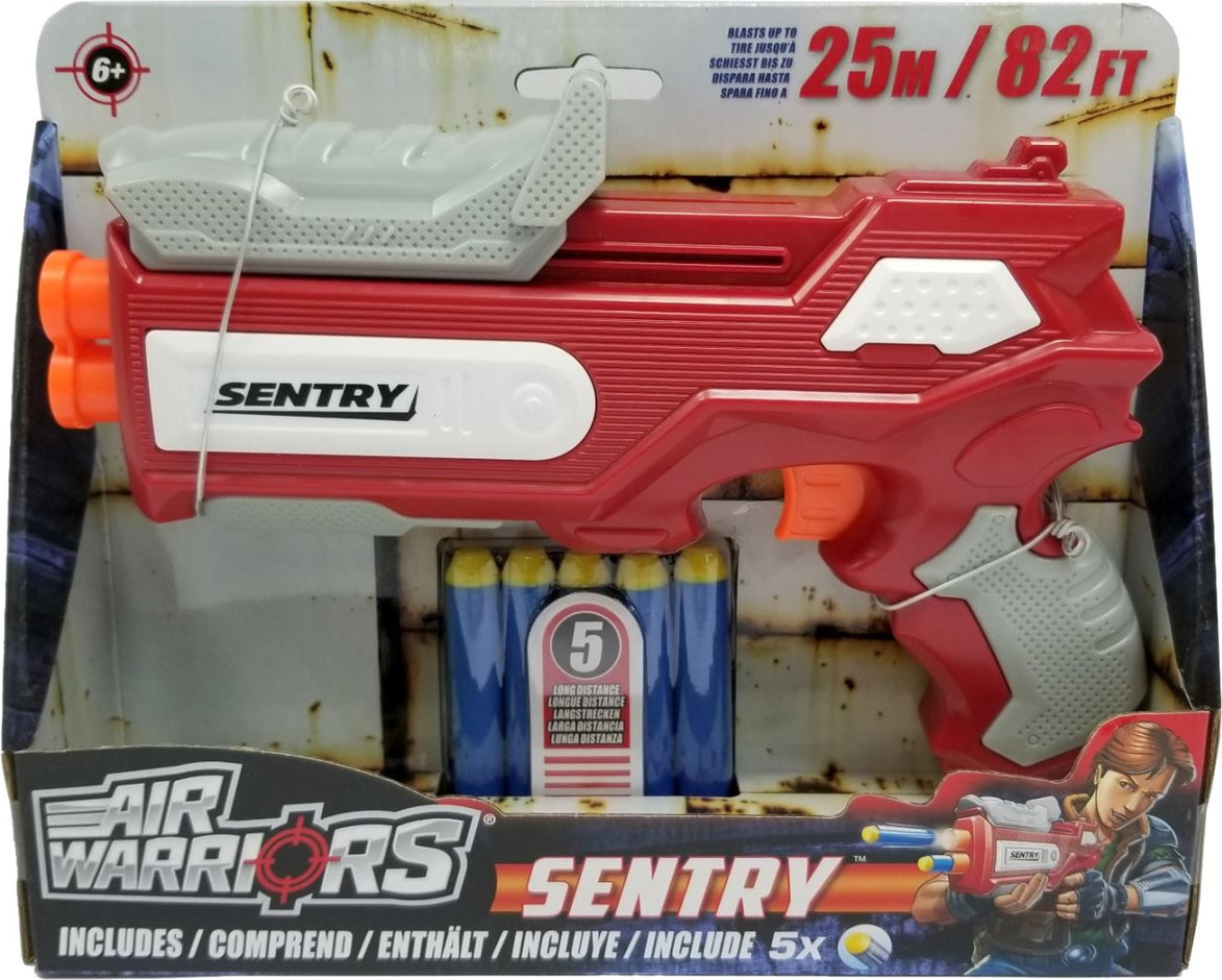‫AIRWARRIORS - אקדח חצים דגם Sentry | סופר-פארם‬