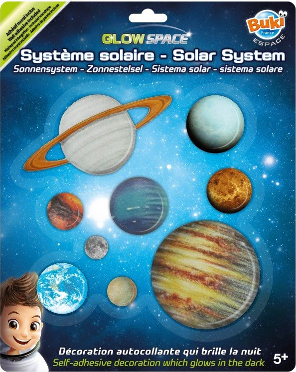 ‫BRAINSTORM - מדבקות זוהרות מערכת השמש דגם Solar System | סופר-פארם‬