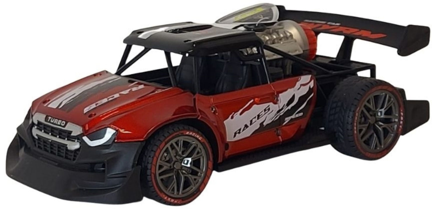 ‫Machina - מכונית עם שלט ופונקציה שמדמה סילון ע"י מים TURBO JET CAR ...