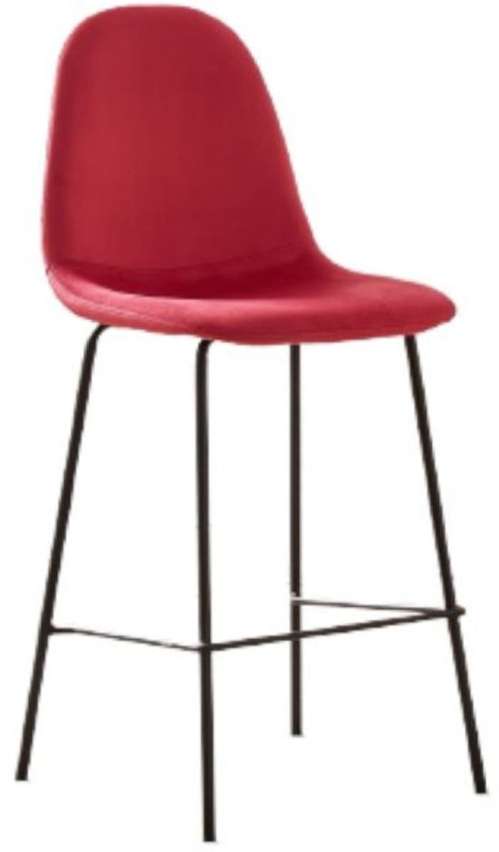 ‫Rosso Italy - מארז זוג כסאות בר בד קטיפה | סופר-פארם‬