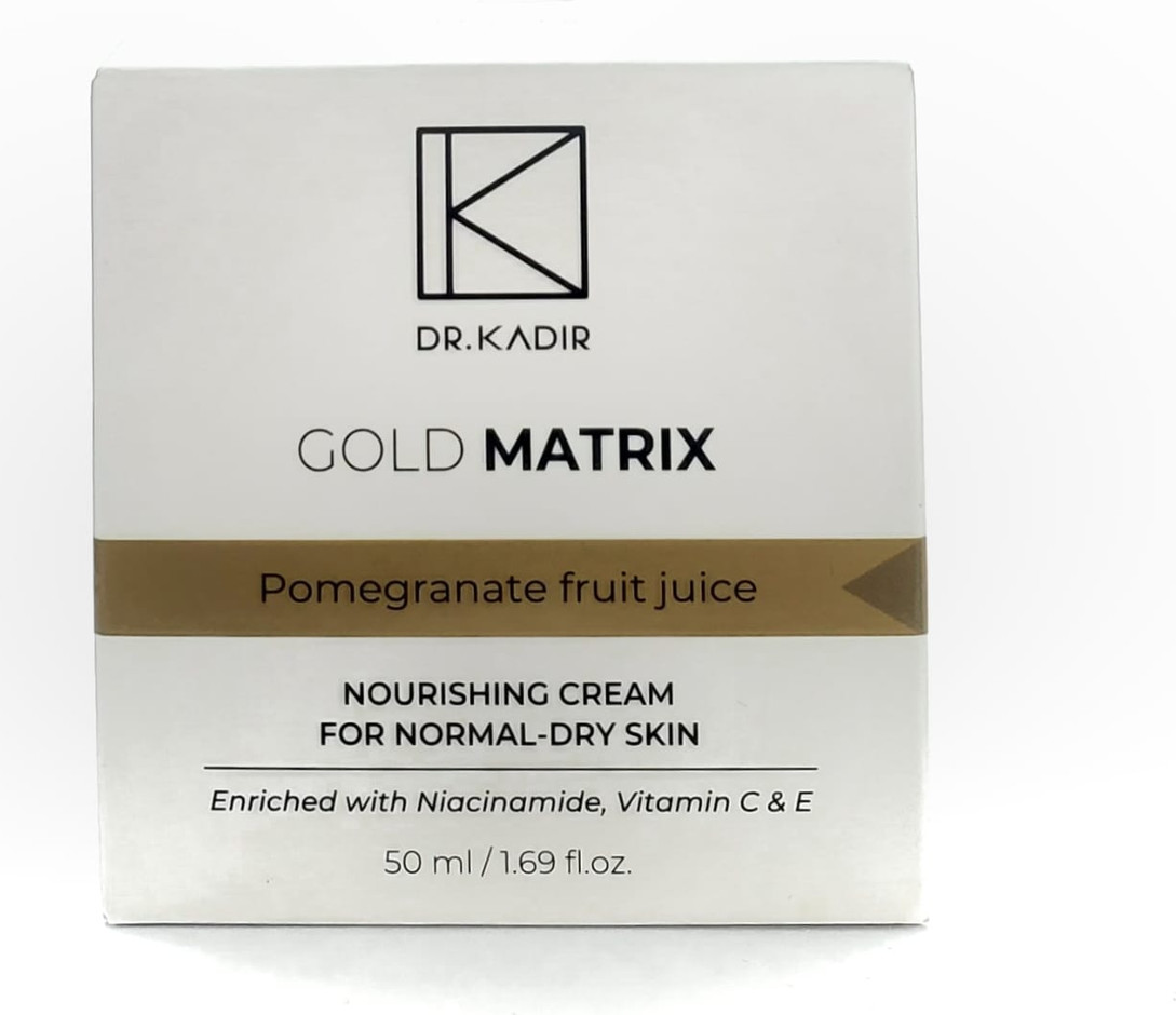 ‫ד"ר כדיר - קרם הזנה גולד מטריקס Dr. Kadir Gold Matrix Nourishing Cream ...