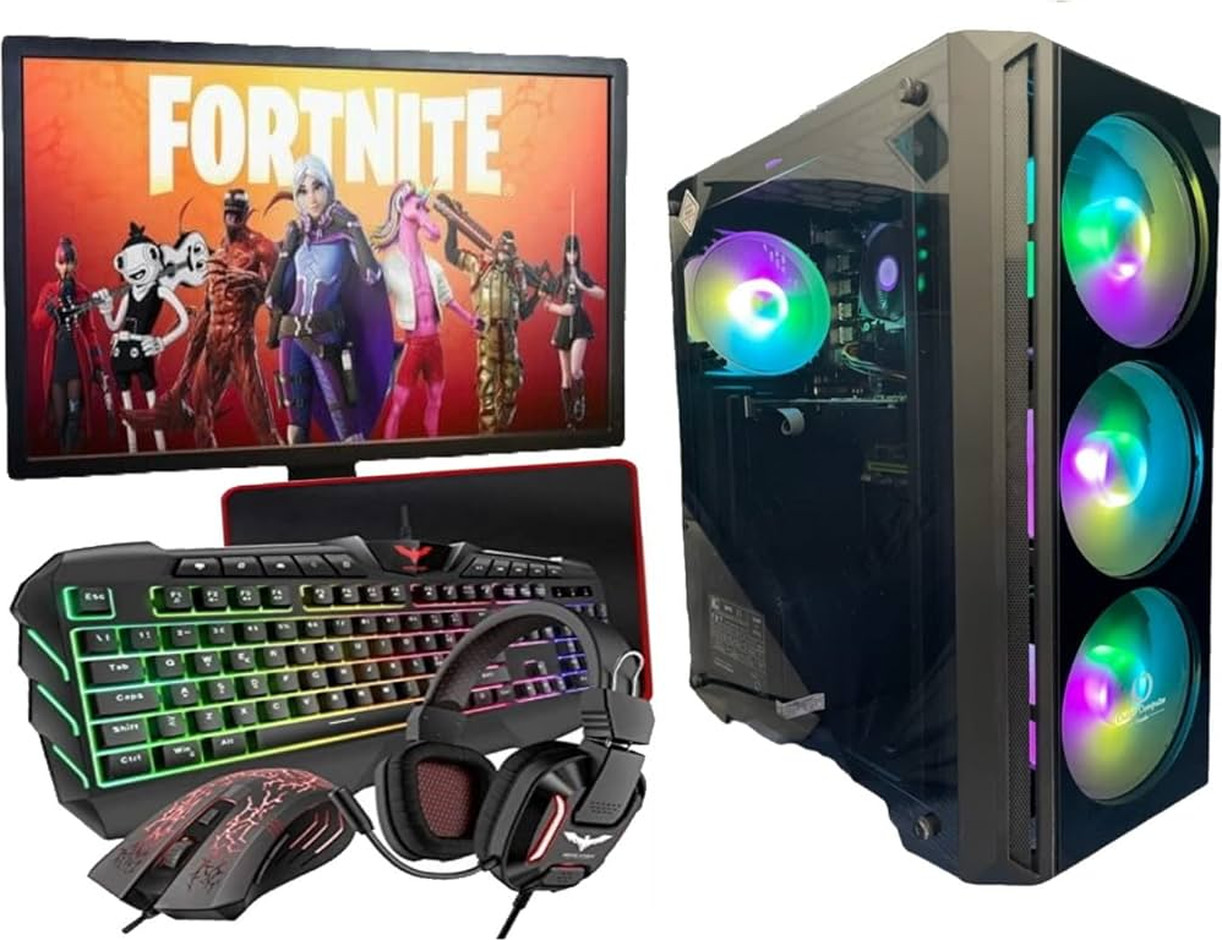 ‫Intel - מערכת מחשב שלמה לגיימינג מושלמת Intel® i3-13100 Geforce GTX ...