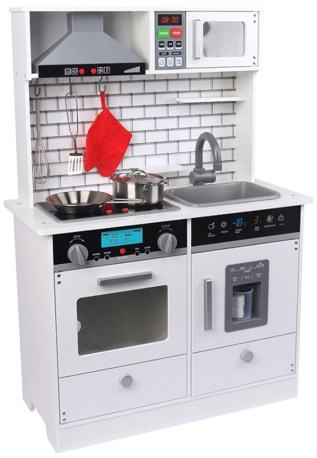 ‫Green Toys - מטבחים לילדים – מטבח עץ אלקטרוני דגם יעל שמנת | סופר-פארם‬