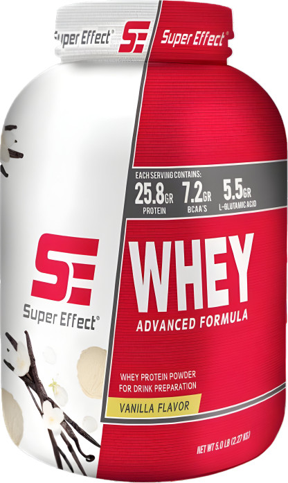 ‫Super Effect - אבקת חלבון 2 ק"ג - One Whey - וניל | סופר-פארם‬