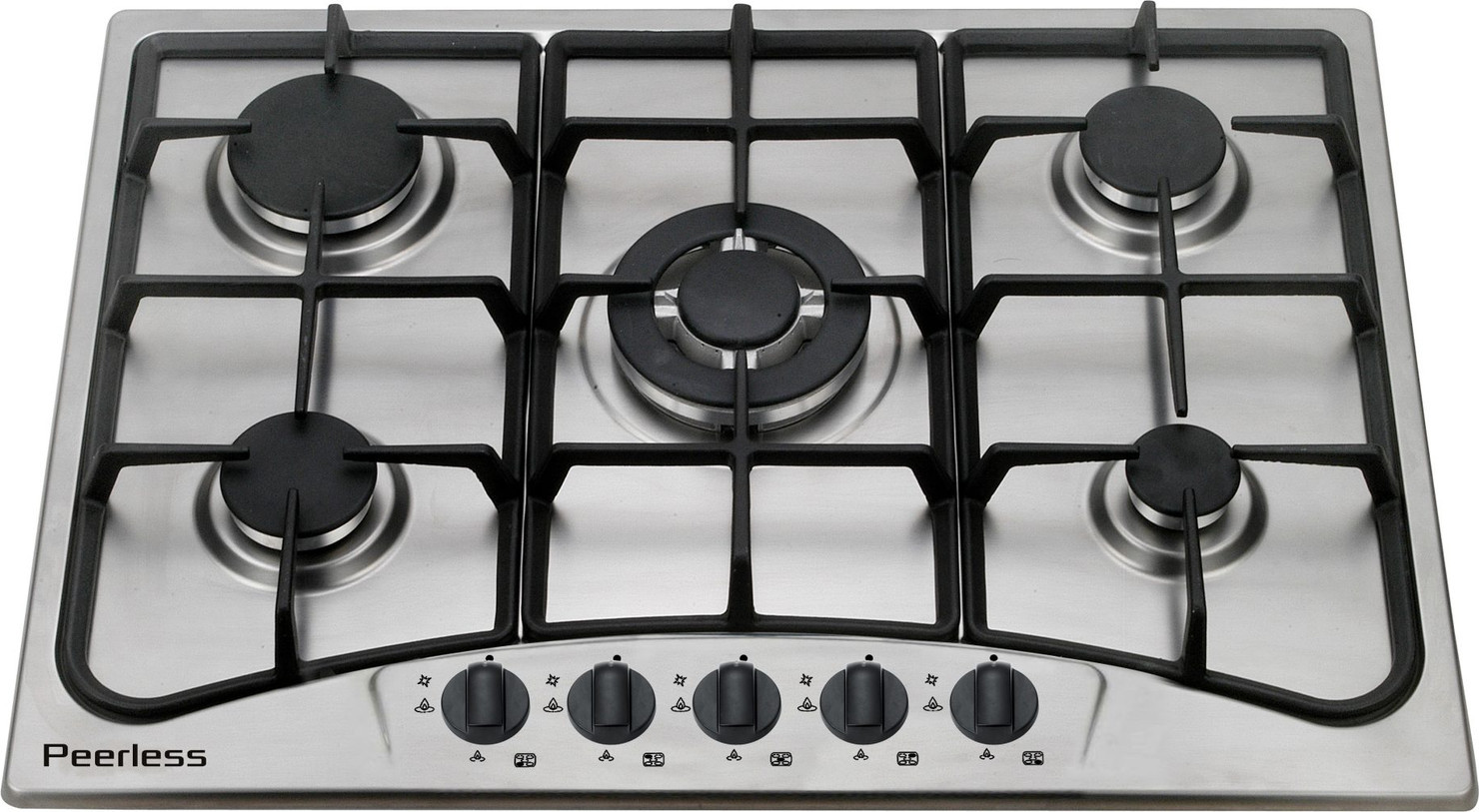 ‫Peerless - כיריים 5 להבות נירוסטה ML-7020INOX Peerless פירלס | סופר-פארם‬