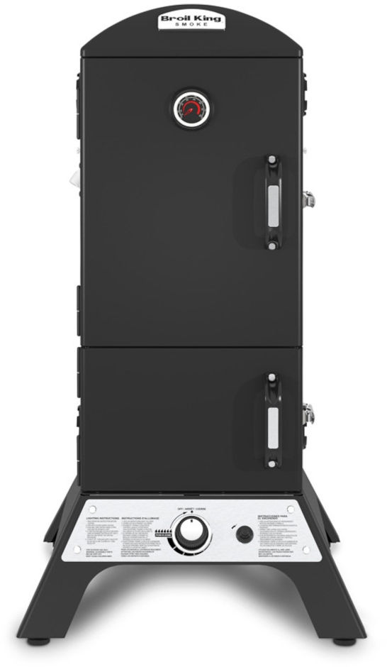 ‫Broil King - מעשנת בשר איכותית בגז BTU 15,200 + מתנה! מבית המותג ...