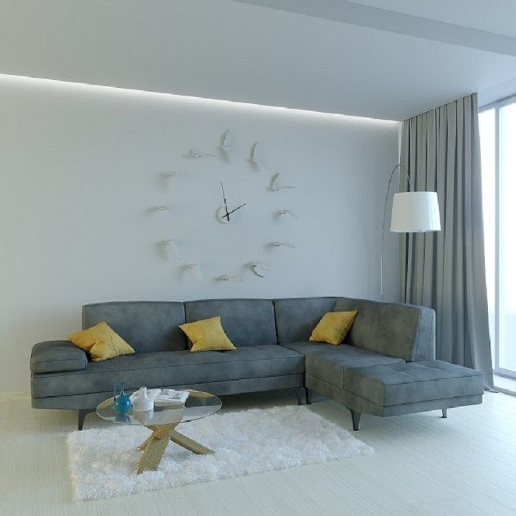 ‫HOUSE DESIGN - מערכת ישיבה איכותית בעיצוב איטלקי מודרני בריפוד בד ...