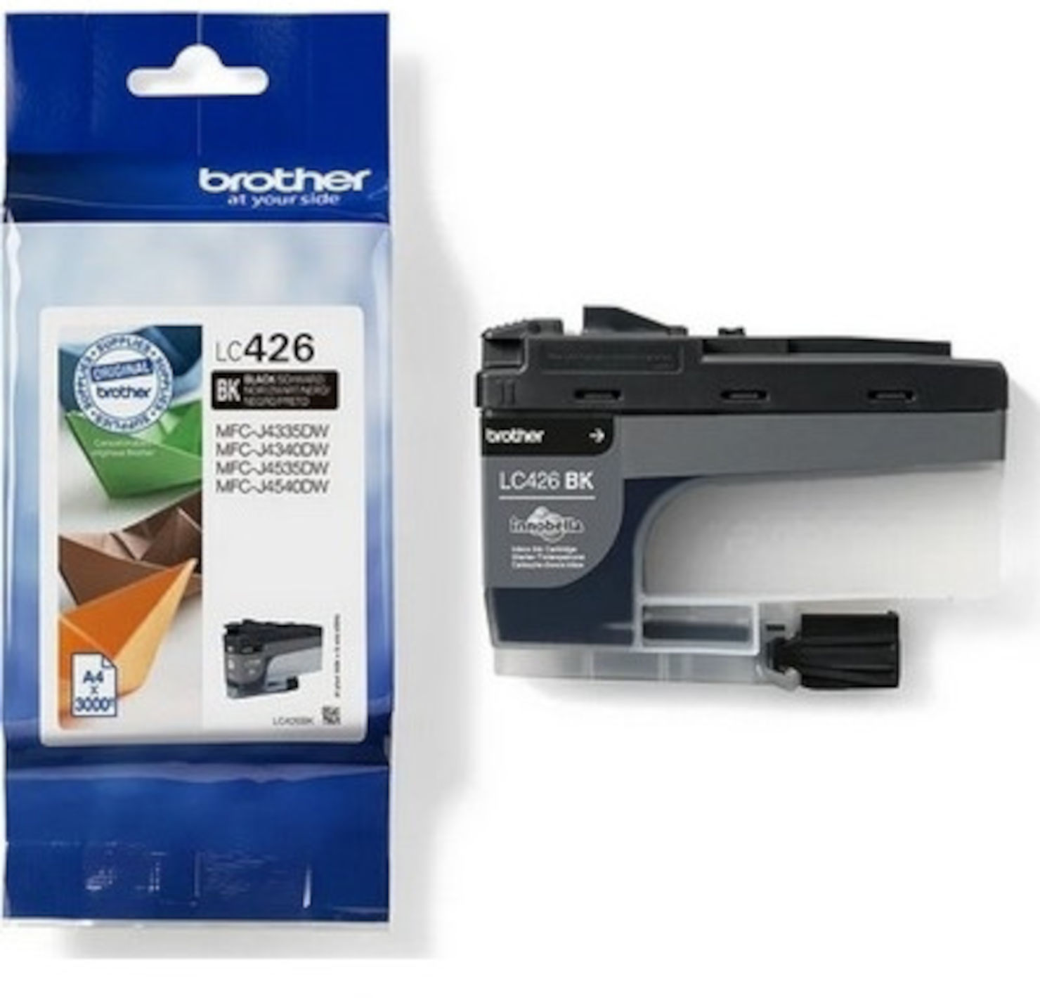‫BROTHER - ראש דיו שחור מקורי Brother LC426BK | סופר-פארם‬