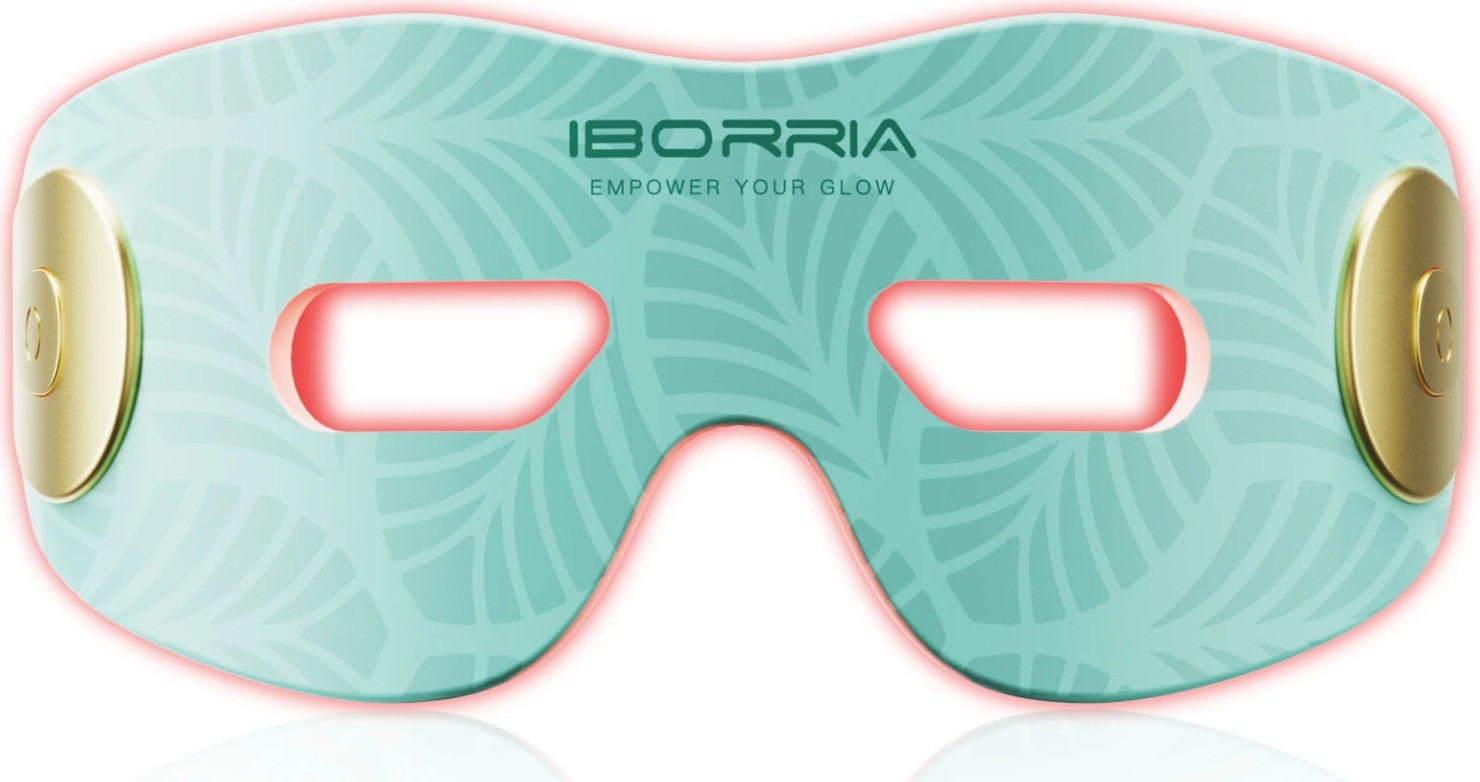 ‫IBORRIA - מסכת LED לטיפול פנים Iborria M6 Liquid Silicone LED Face ...