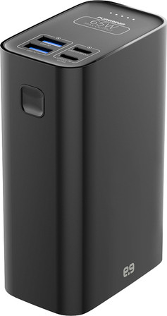 ‫PureGear - סוללת גיבוי ניידת PURE GEAR Power Bank 30000mAh כולל צג ...