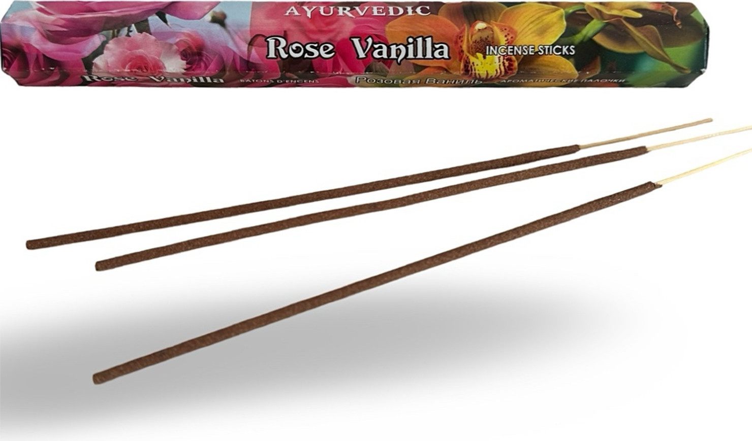 ‫Ronari - קטורת וניל ורוז איורוודי | סופר-פארם‬