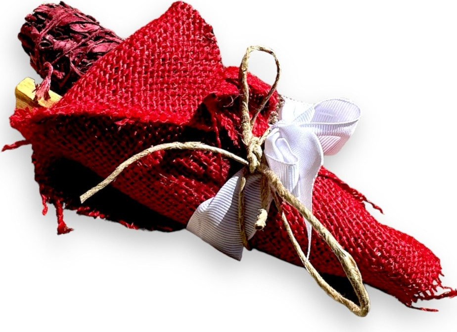 ‫Ronari - מארז לטיהור הבית פאלו סנטו מרווה מצופה שרף דם דרקון | סופר-פארם‬