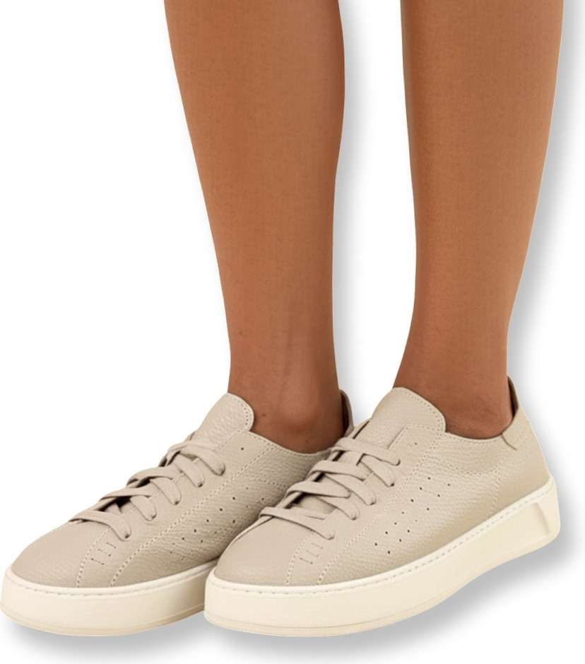 ‫Ronari - L'estrosa-סניקרס עור אופנתי צבע בז׳ לסטרוסה | סופר-פארם‬