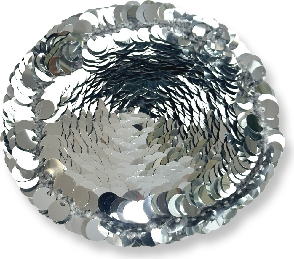 ‫Ronari - כובע פייטים יוקרתי כסוף גרווי | סופר-פארם‬