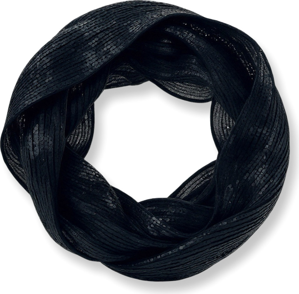 ‫Ronari - צעיף אינפיניטי אופנתי שחור | סופר-פארם‬