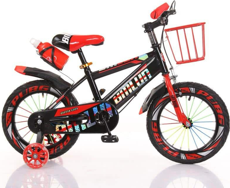 ‫פטיש ומסמר - אופניים לילדים – אופניים לילדים מגיל 3 | צבע אדום שחור 12 ...