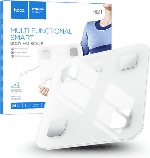 ‫HOCO - Hoco HI21 משקל חכם למדידת משקל ושומן גוף | סופר-פארם‬