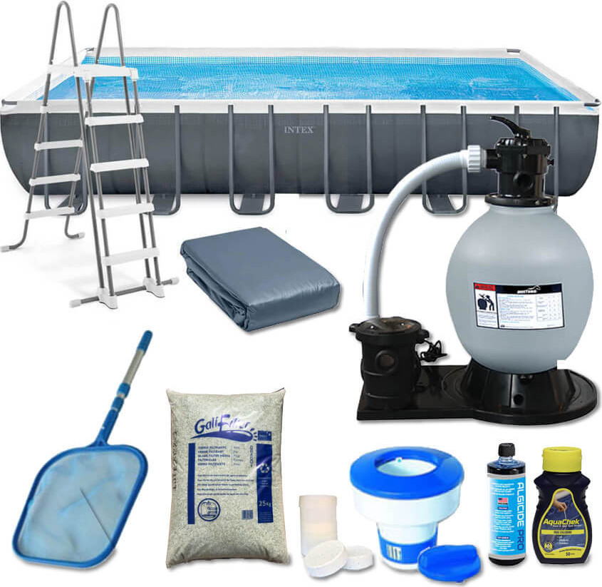 ‫INTEX - בריכה 549X274X132 דגם 26356 - חבילת הכל כלול GOLD | סופר-פארם‬