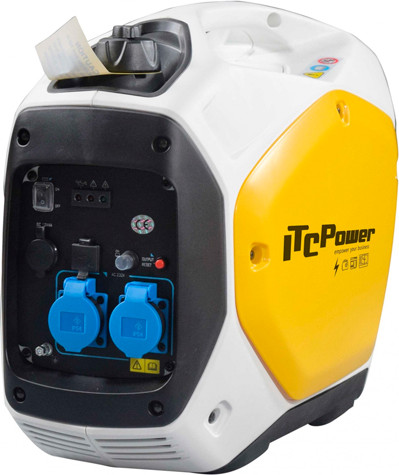 ‫ITC Power - גנרטור בנזין אינוורטר מושתק 2200W חד פאזי סופר מושתק מבית ...