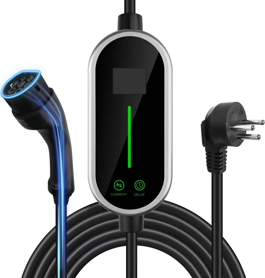 ‫גרין גו אנרג'י - מטען נייד לרכב חשמלי חד פאזי מסוג ״כבל סבתא״ type 2 ...