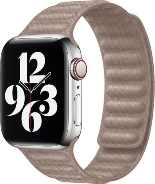 ‫Target - Target Apple Watch 38/40/41mm רצועת בד מגנטית לשעון צבע חאקי ...