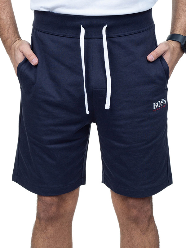 ‫HUGO BOSS - מכנסי שורט HUGO BOSS לגבר דגם Essential | סופר-פארם‬