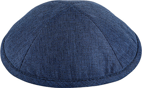 ‫טל עיצובים - כיפה בד מהודרת – כחול – גודל 4 – 19 סמ | סופר-פארם‬