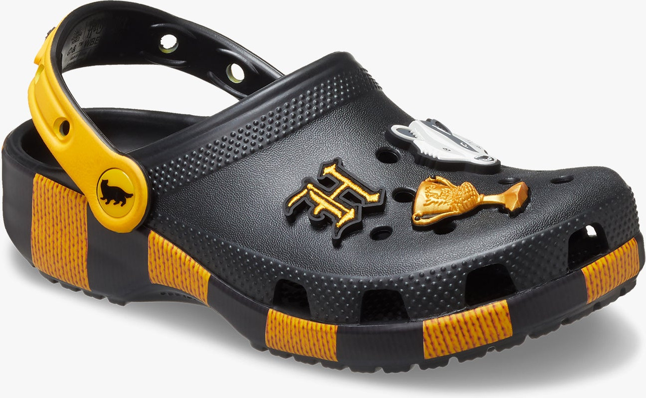 ‫Crocs - Crocs Harry Potter Hufflepuff Classic Clog K - כפכפי קרוקס ...