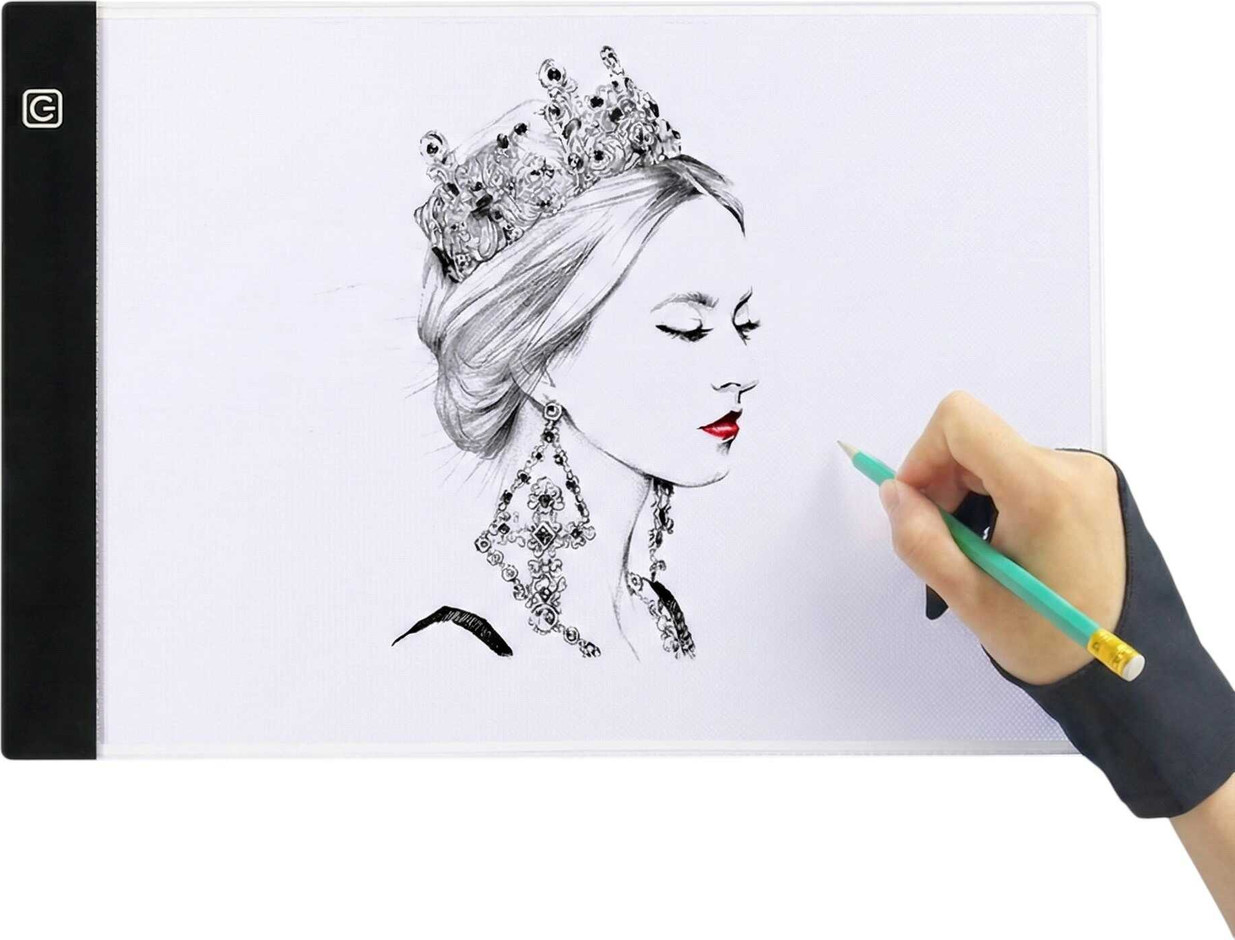 ‫פלד יבוא ושיווק - לוח אור LED A4 להעתקת ציורים – הופכים כל תמונה ...