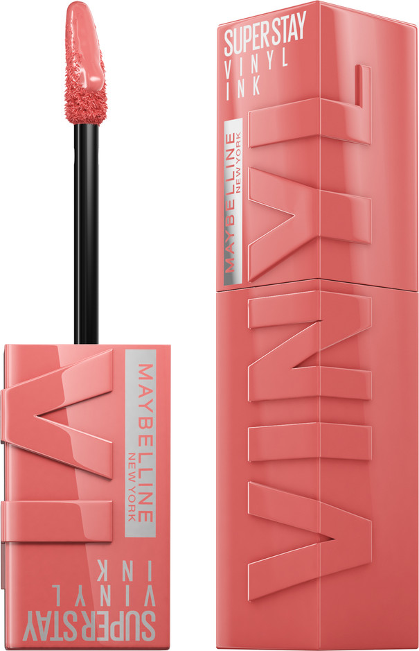 ‫MAYBELLINE - SUPERSTAY VINYL INK שפתון 100 | סופר-פארם‬