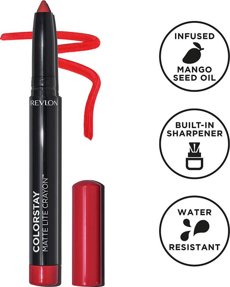 ‫REVLON - COLORSTAY MATTE LITE CRAYON שפתון 010 | סופר-פארם‬