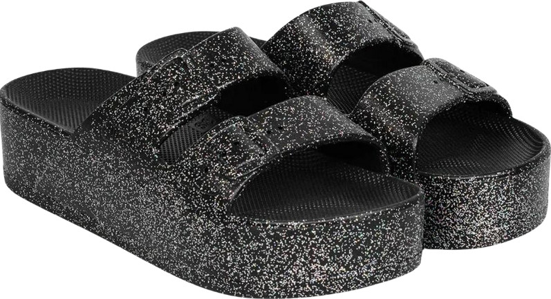 ‫Freedom Moses - Freedom Moses High - כפכפי פלטפורמה לנשים מוזס בצבע ...