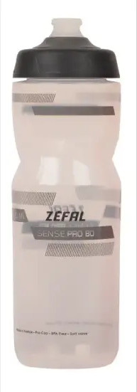 ‫ZEFAL - בקבוק שתייה שקוף 800 סמ"ק ZEFAL SENSE PRO | סופר-פארם‬