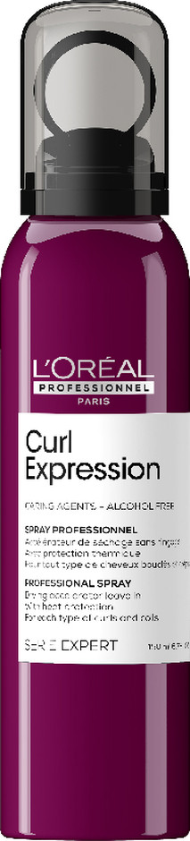 ‫L'OREAL PROFESSIONNEL - CURL EXPRESSION ספריי מקצועי להאצת ייבוש השיער ...