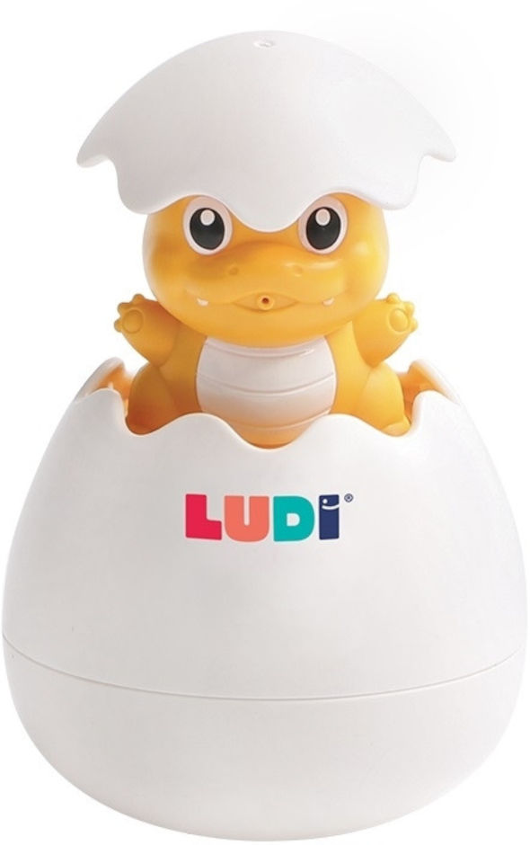 ‫Ludi - צעצוע אמבט - ביצת דינזאור נפתחת | סופר-פארם‬