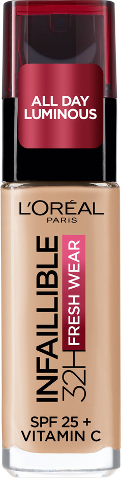 ‫L'OREAL PARIS - INFALLIBLE FRESH WEAR מייק אפ 145 | סופר-פארם‬