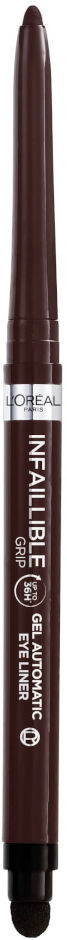 ‫L'OREAL PARIS - INFALLIBLE עפרון עיניים ג'ל גריפ אוטומטי - חום | סופר ...