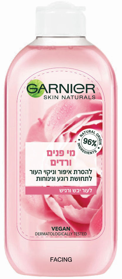 ‫GARNIER - BOTANICAL מי פנים - ורדים | סופר-פארם‬