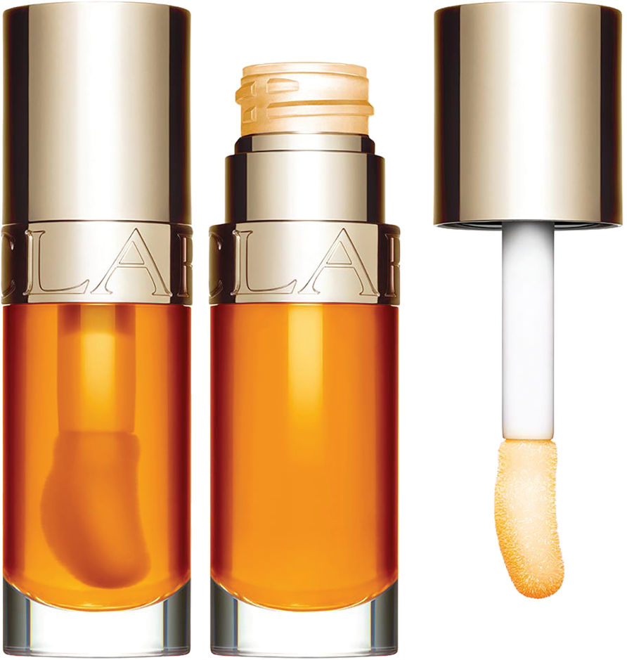 ‫CLARINS - LIP COMFORT OIL שמן לטיפוח השפתיים - 01 | סופר-פארם‬