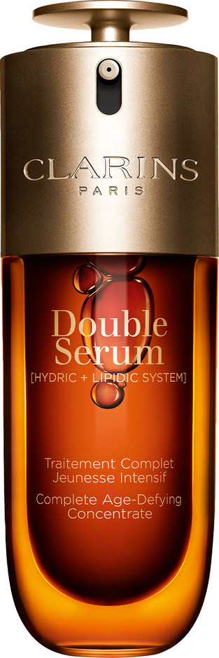 ‫CLARINS - DOUBLE SERUM דאבל סרום אנטי אייג'ינג | סופר-פארם‬
