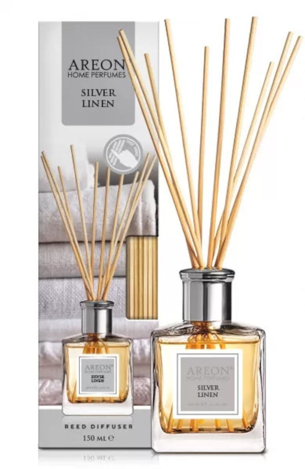 ‫AREON - מפיץ ריח מקלות SILVER LENIN | סופר-פארם‬