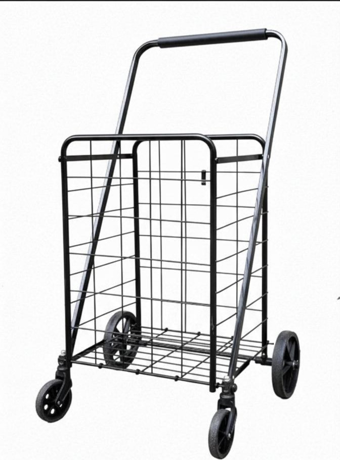 ‫F Technologies - עגלת קניות ממתכת מתקפלת | סופר-פארם‬