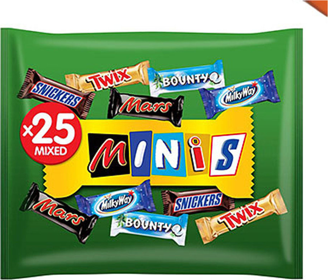 ‫Mondelez - Minis 25 מיקס שוקולדים חו"ל מיני | סופר-פארם‬