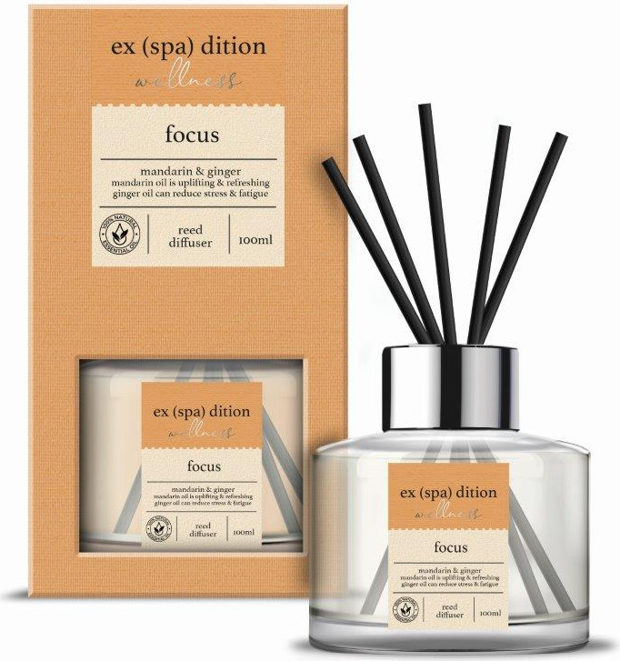 ‫Ex(spa)dition - focus תמציות מנדרין וג'ינג'ר מבשם קנים לבית 100 מ"ל ...