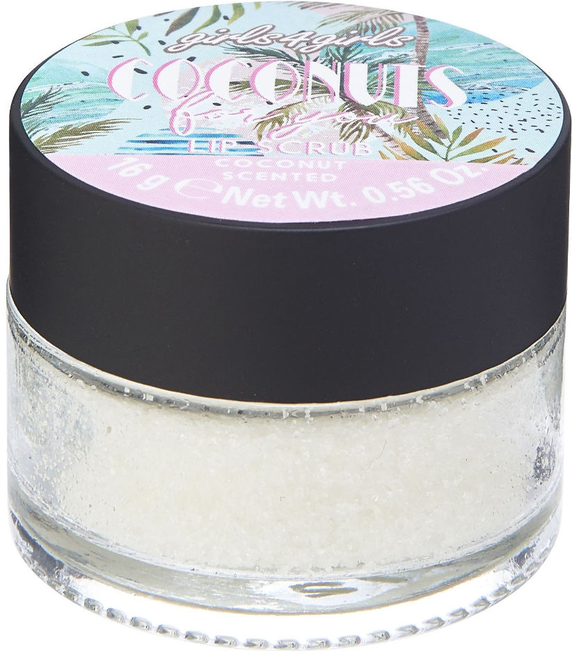 ‫GIRLS4GIRLS - COCONUTS FOR YOU סקראב לשפתיים בטעם קוקוס | סופר-פארם‬