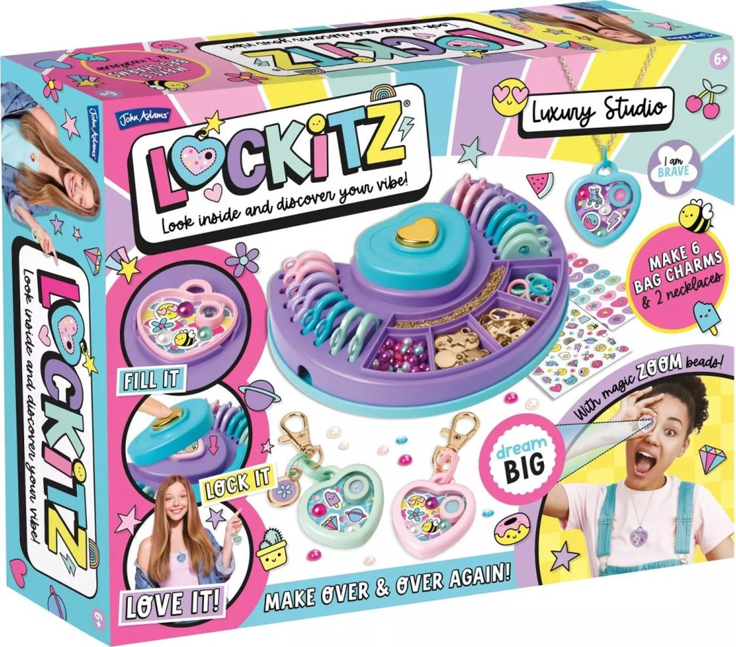 ‫Lockitz - ערכת יצירה תכשיטים דגם Luxury Studio - DIY Fashion Jewelry ...